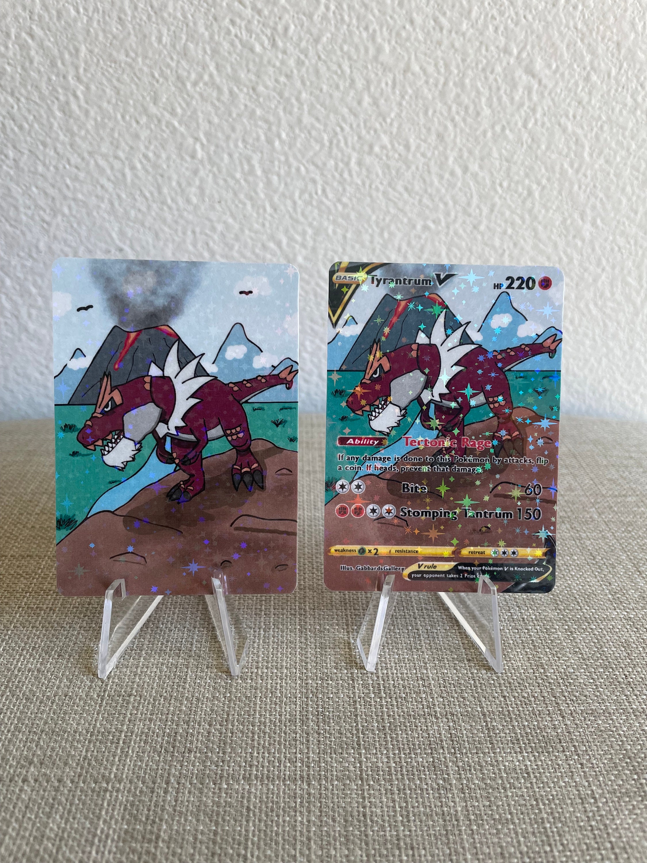 Tyrantrum Pokemon Card