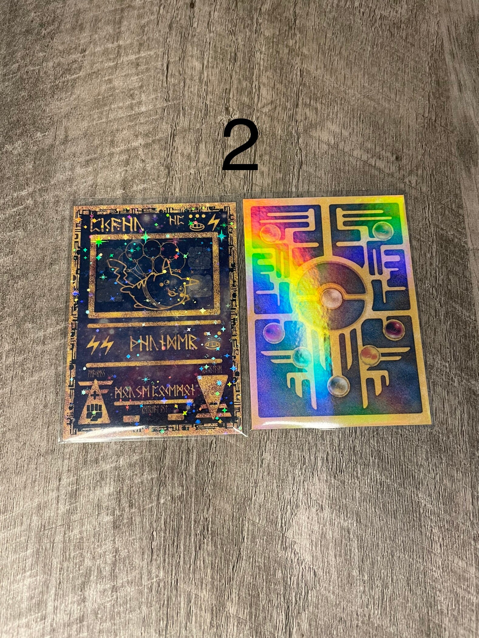 Pokemon Card Full Art Hand Drawn Ancient Pikachu - Etsy