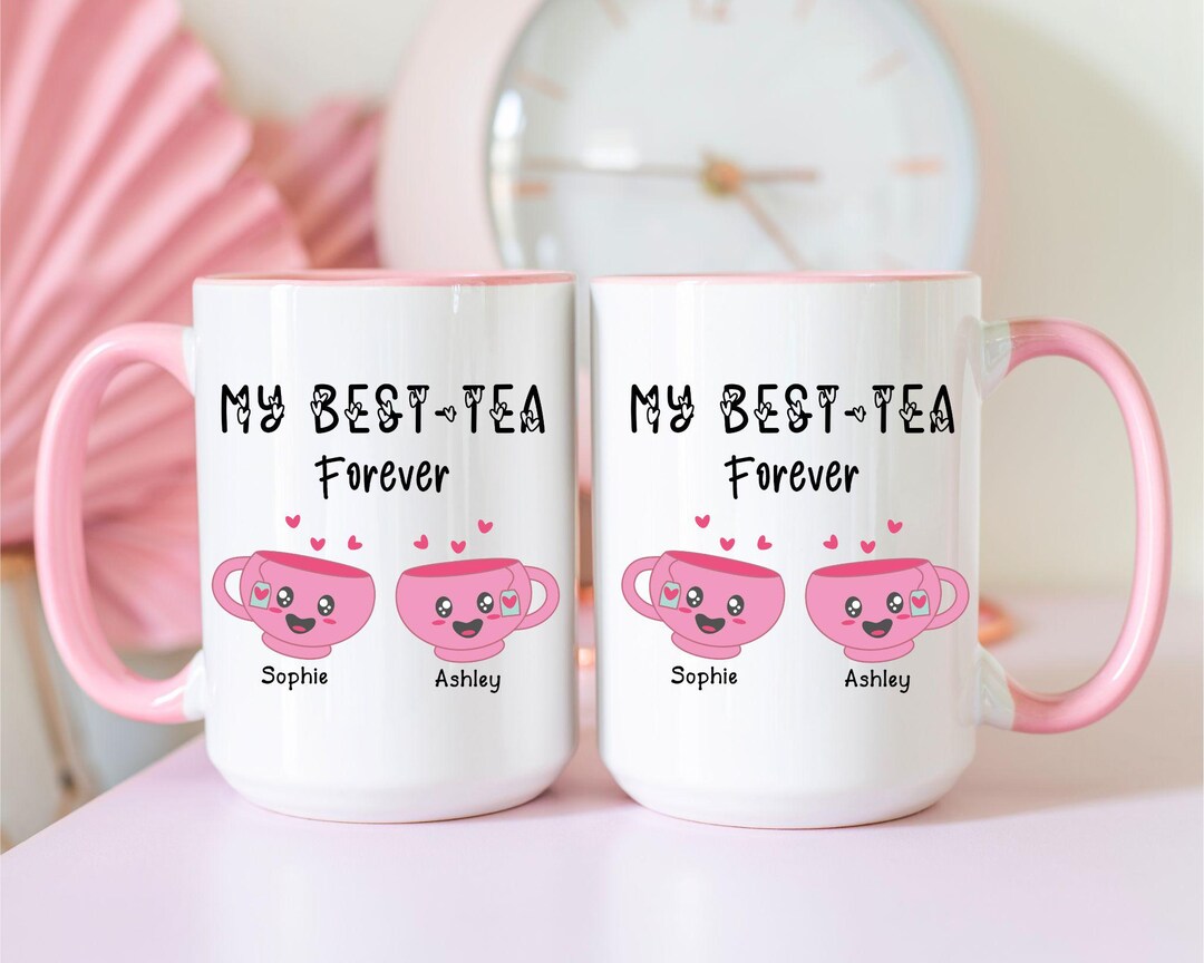 Custom Bestie Mug, Personalized Best Friend Gift, Best Friend Cup ...