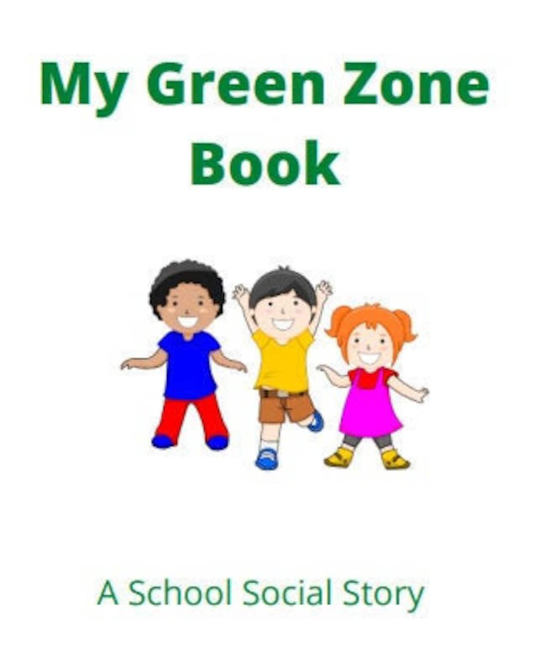 My Green Zone Book I Zones of Regulation Inspired Social Story I Coping ...