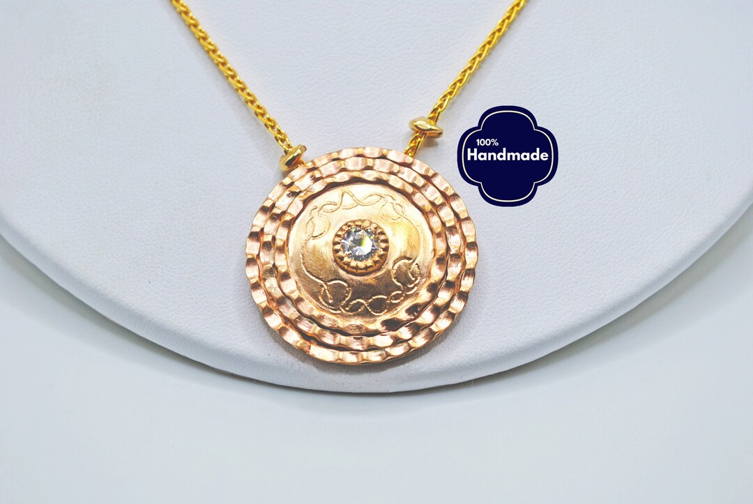 22k Gold and Diamond Necklace Inspired by Skyrim - Etsy