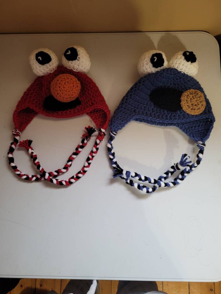 Monster Inspired Handmade Crochet Hats - Etsy