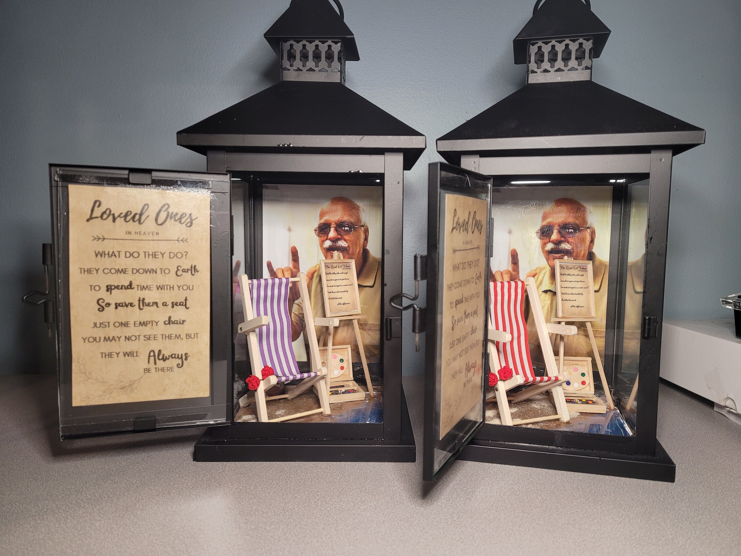 Custom Memorial Lantern - Etsy