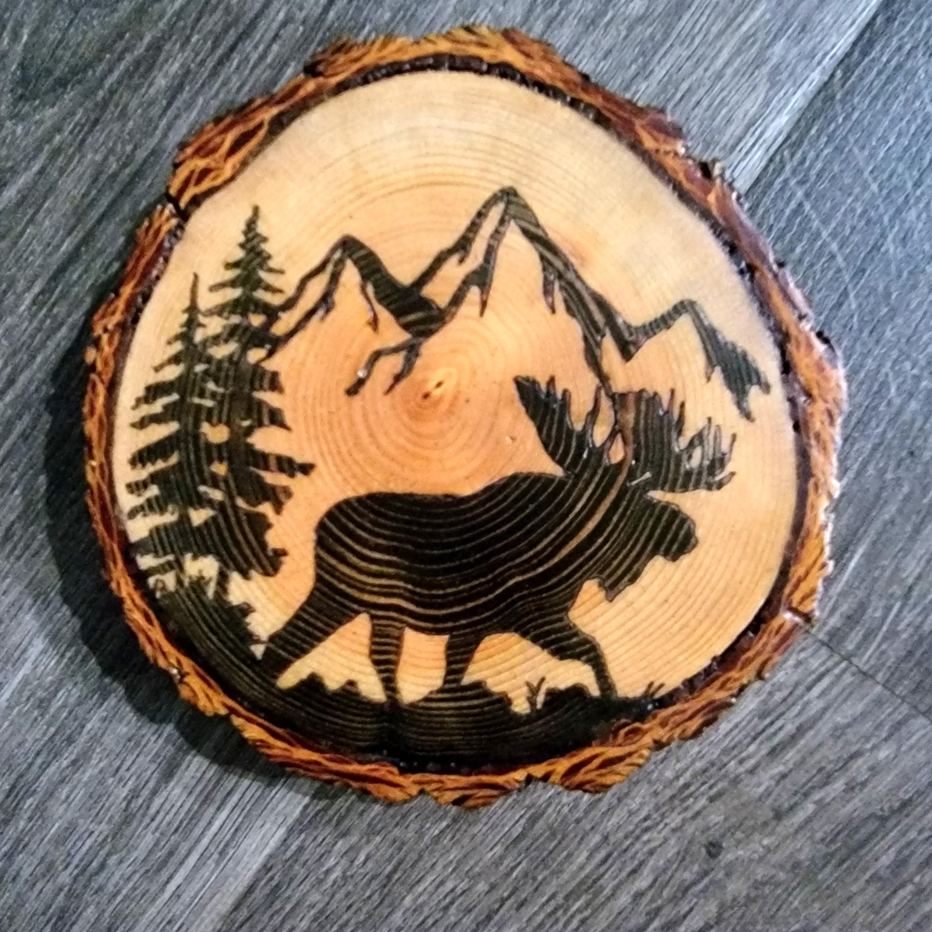 Wildlife Coaster Set - Etsy