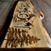 Name Sign - Blue Pine Wood - Etsy