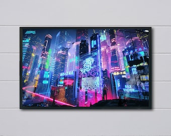 Cyberpunk Poster - Etsy