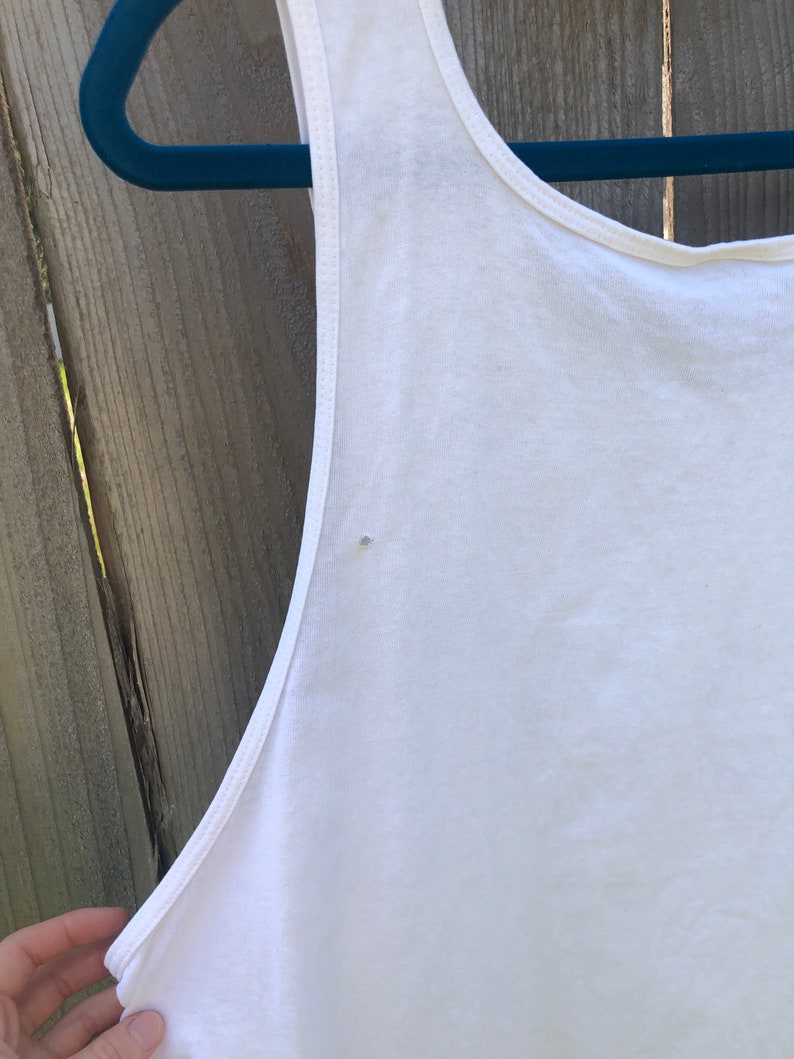 Vintage 70's 80's Fraternity Tank Top, Size XL, 100 Cotton, Phi Delta ...