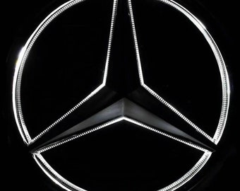 2015-2018 Mercedes Benz Front Star Led Emblems White Light - Etsy