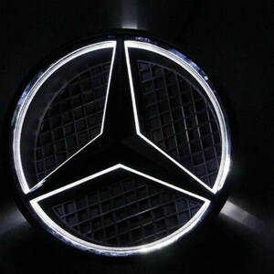 Illuminated Led Light Grille Star Emblems Badge for Mercedes Benz 2011 ...