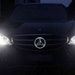 Mercedes Benz 2011-2017 Front Grille Mirror Star LED White Illuminated ...