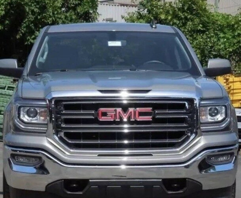 2014-2018 GMC Sierra Denali Front Grille Emblem Logo 17 - Etsy