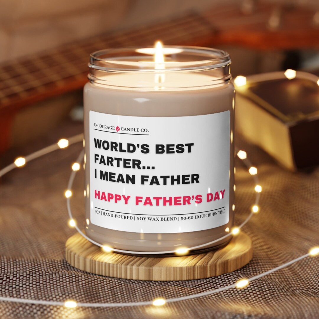 World's Okayest Dad Best Husband Ever, Happy Father's Day Scented ...