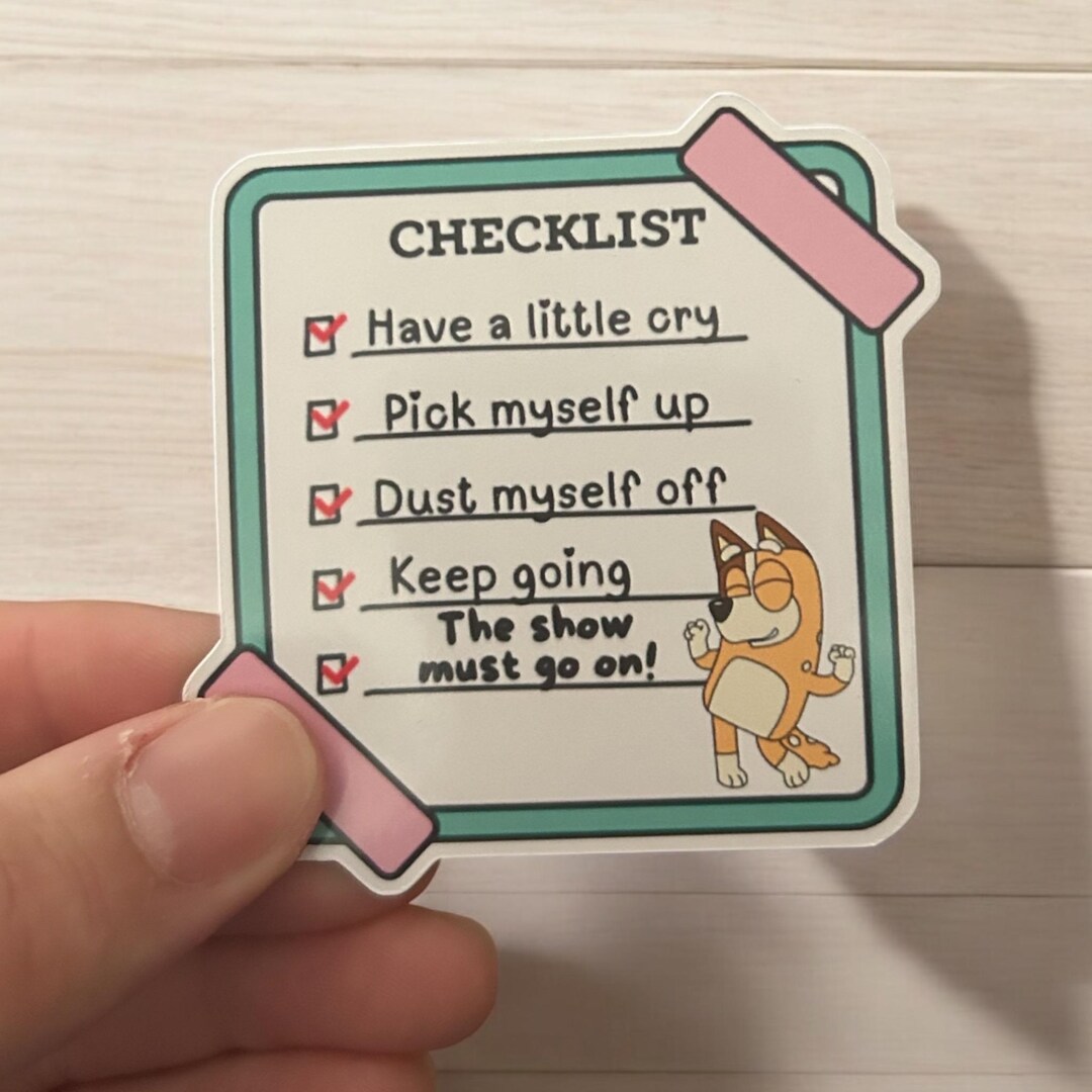 Checklist Fridge Magnets/gifts/birthdays - Etsy