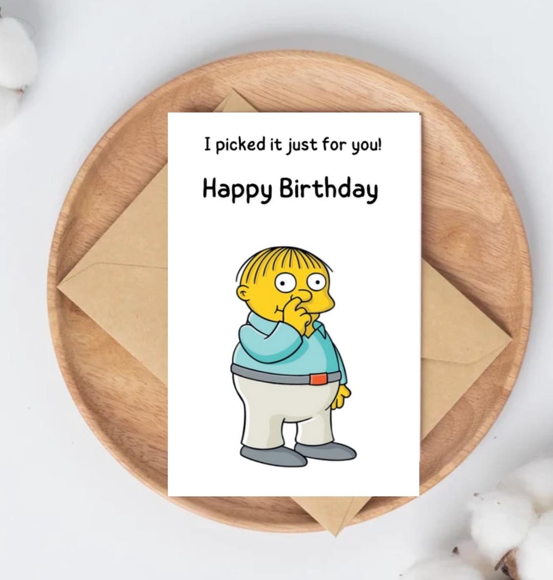 Handmade Funny Cartoon Birthday Cards - Etsy
