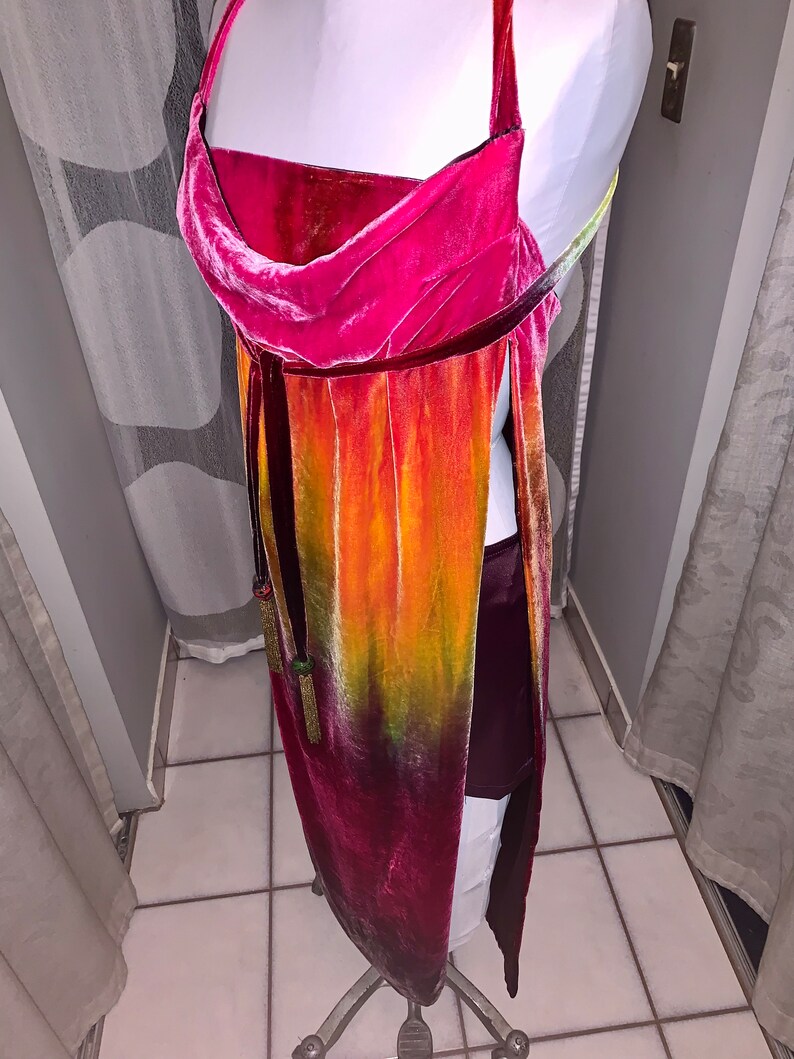 Velvet Dress With Mini Under - Etsy