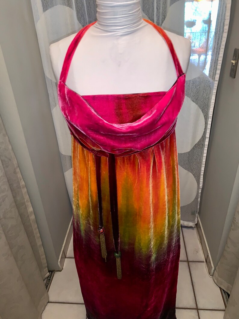 Velvet Dress With Mini Under - Etsy