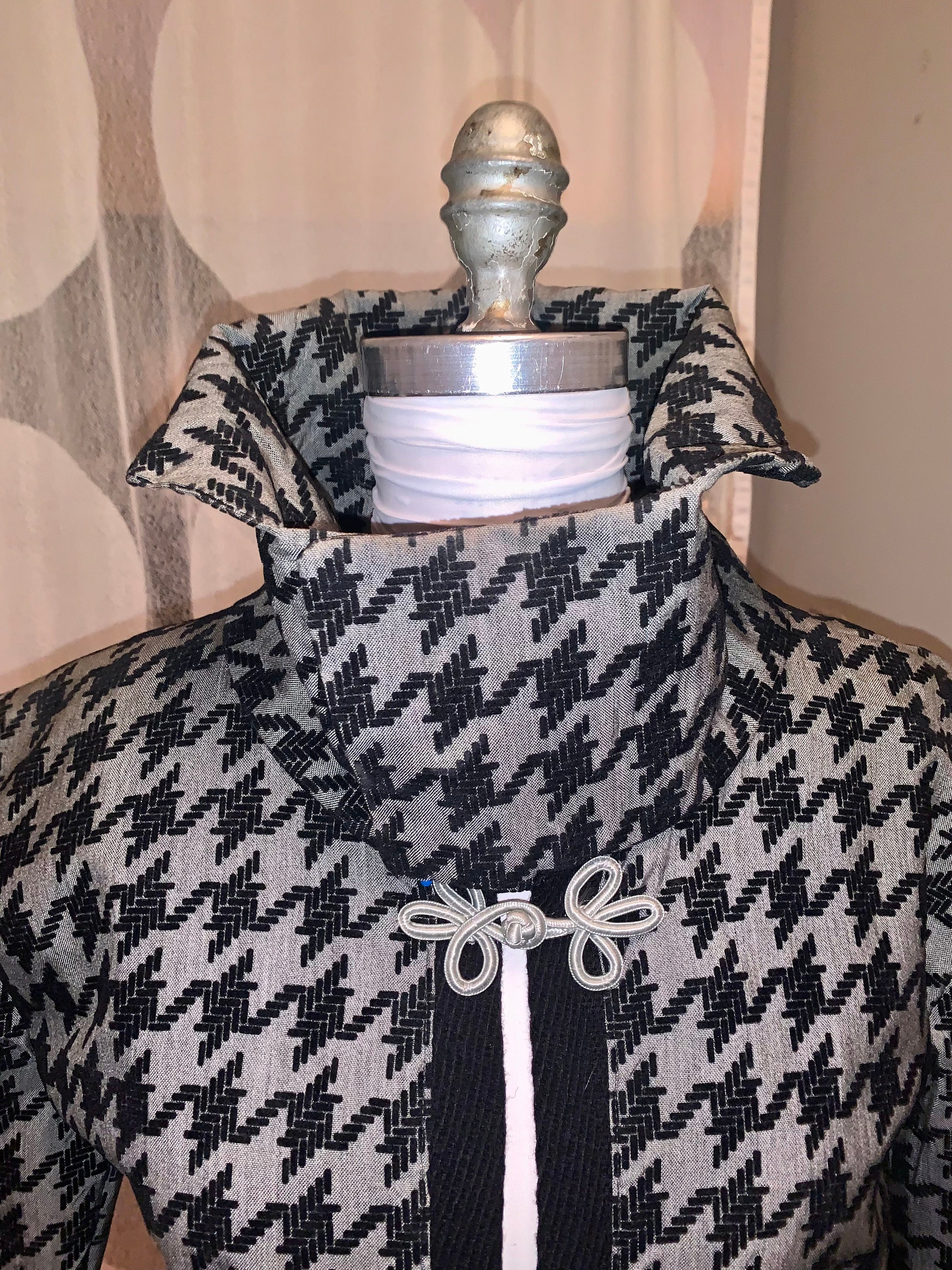 Houndstooth Pattern Pant Suit - Etsy