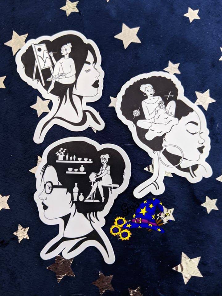 Women in STEAM Sticker Set - Etsy