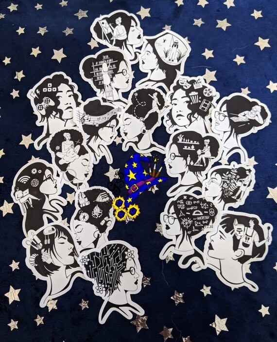 Women in STEAM Sticker Set | Etsy