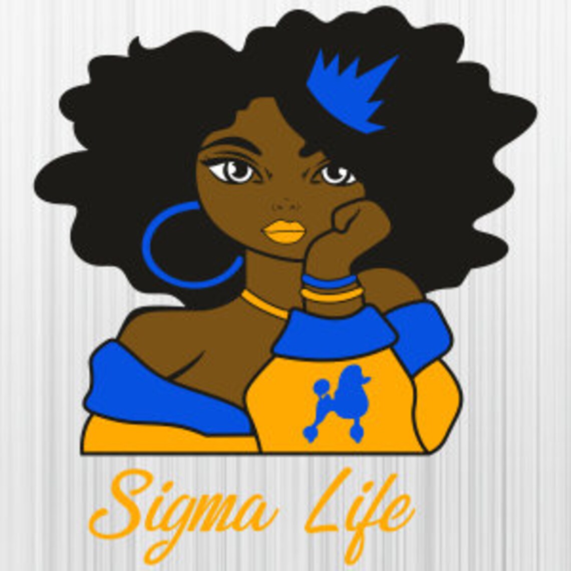 Sigma Life Girl Queen Svg, Sigma Life Girl Png, Sigma Girl Vector File ...