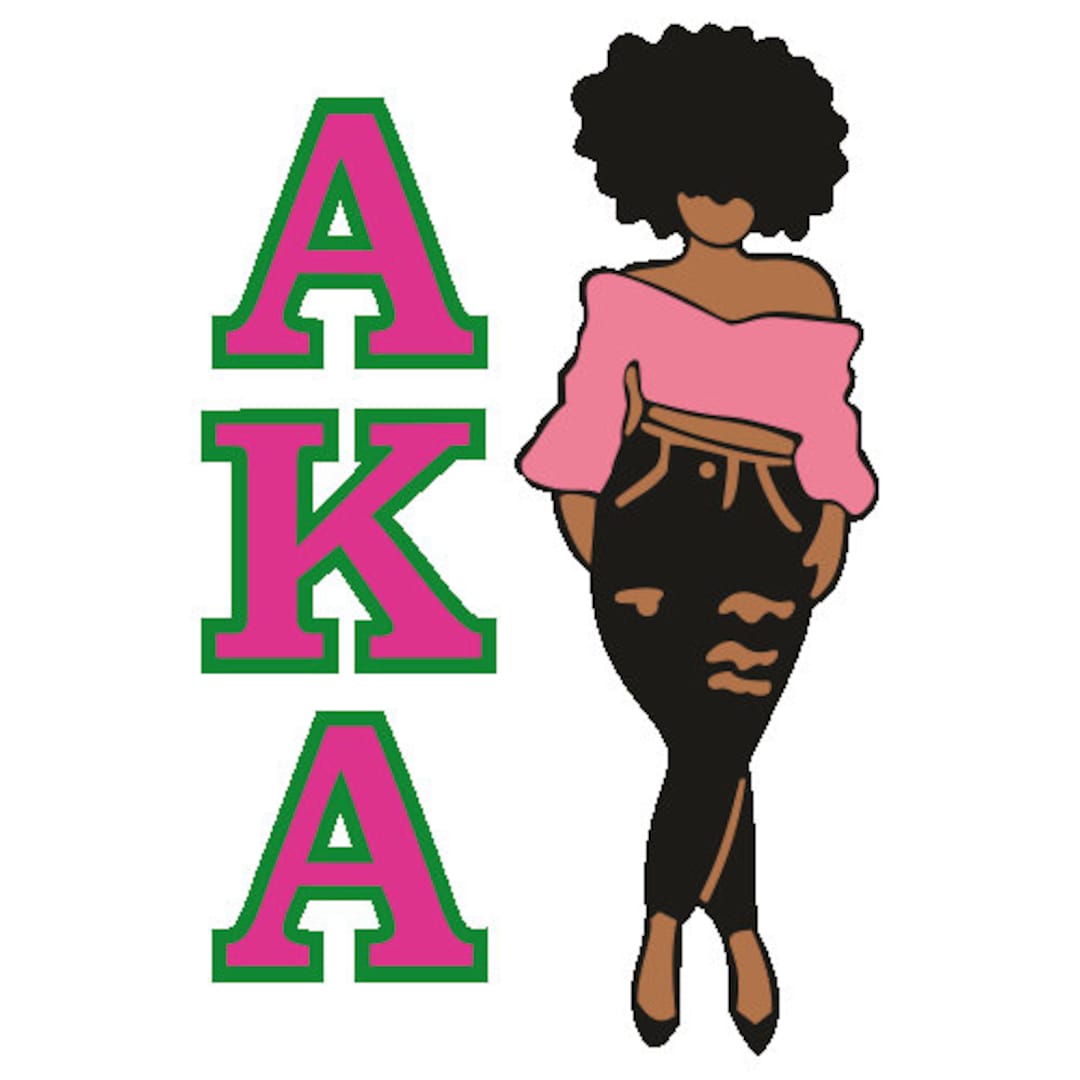 Alpha Kappa Alpha Girl SVG, AKA Girl Svg, Alpha Kappa Alpha Svg - Etsy