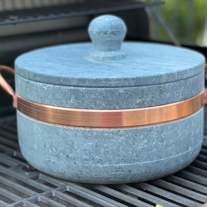 Soapstone Cooking Pot 4.0 Liters/ 4.2 Quart - Etsy