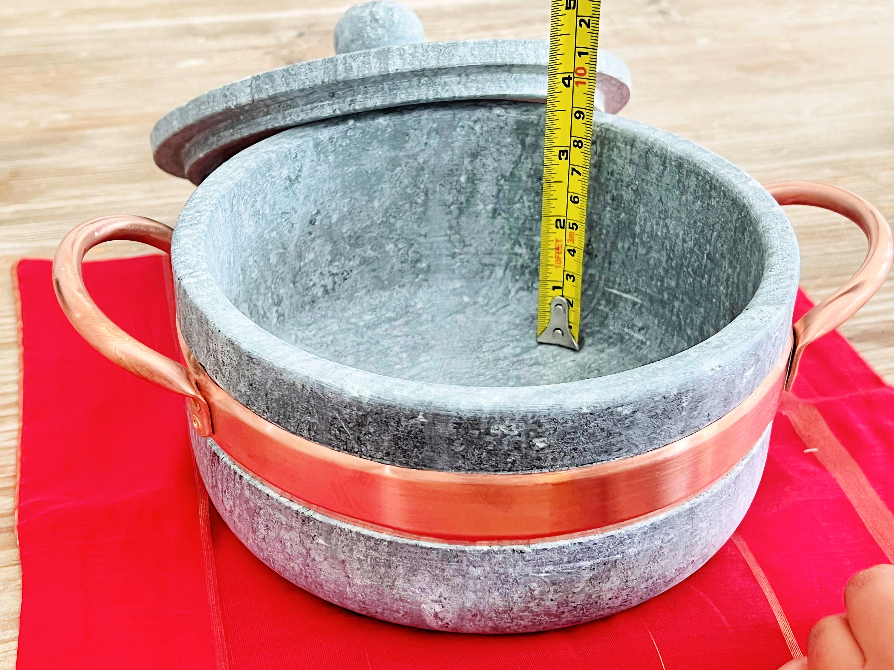 Soapstone Cooking Pot 1.5 Liters/1.59 Quart - Etsy