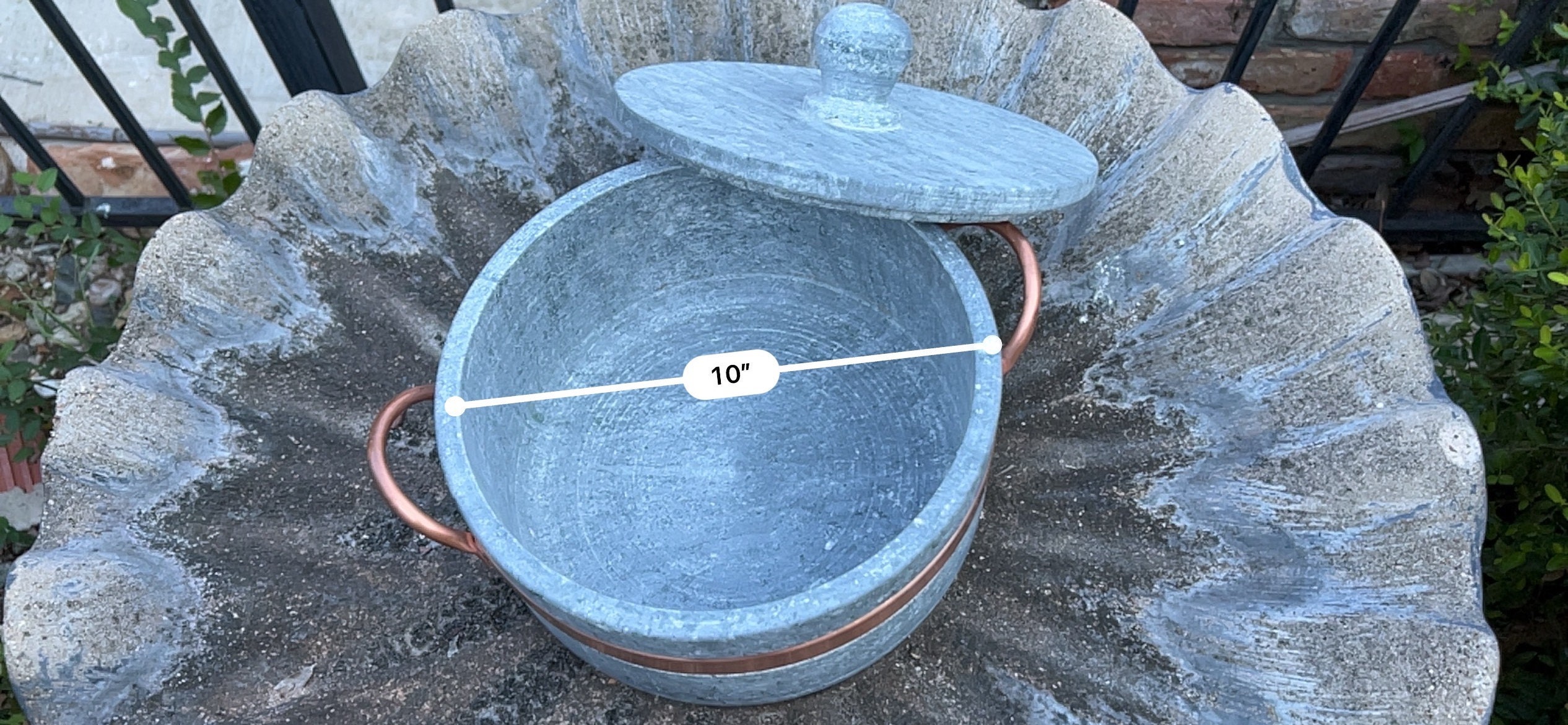 Soapstone Cooking Pot 4.0 Liters/ 4.2 Quart - Etsy