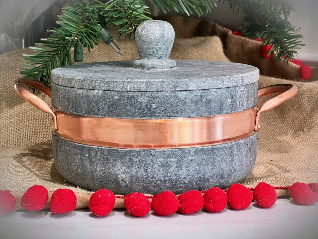 Soapstone Cooking Pot 1.5 Liters/1.59 Quart - Etsy