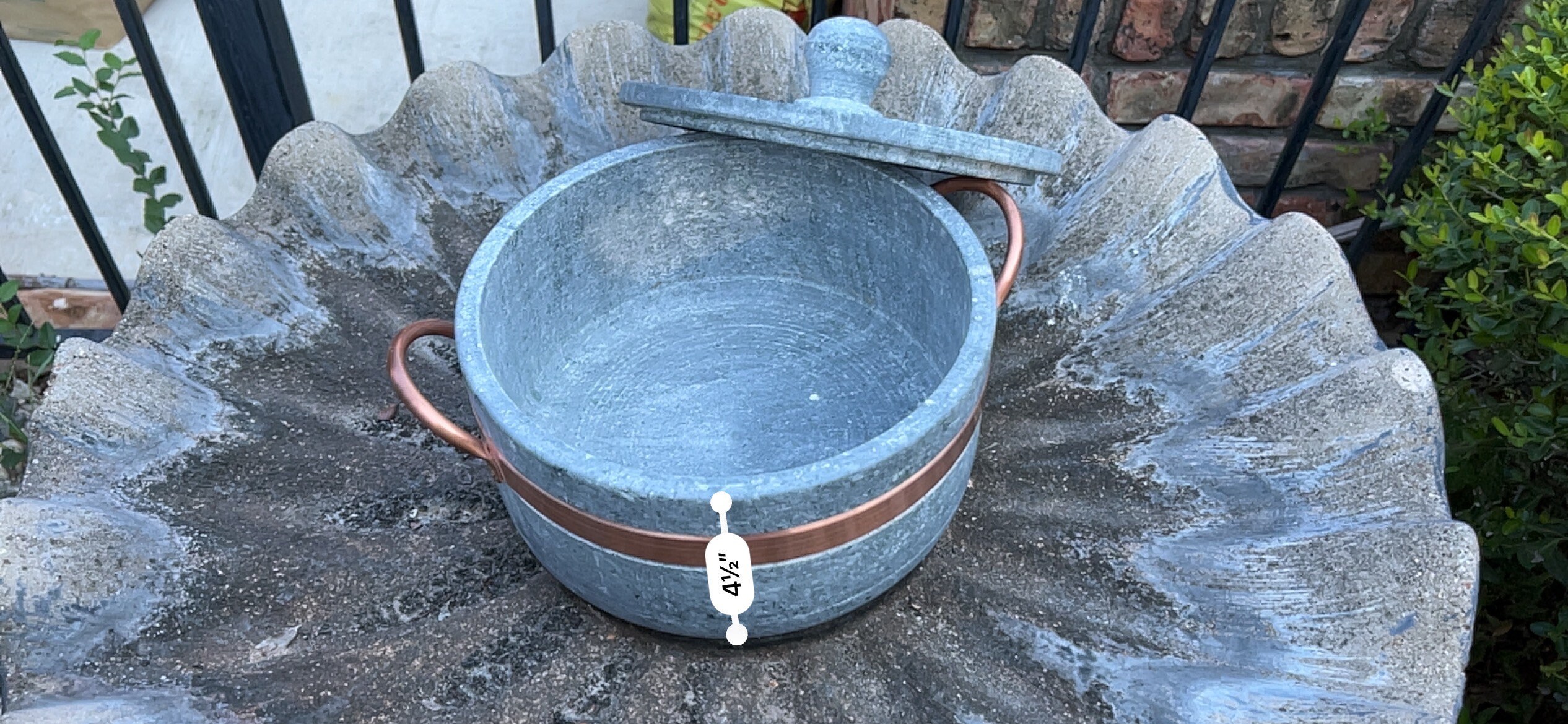 Soapstone Cooking Pot 4.0 Liters/ 4.2 Quart - Etsy