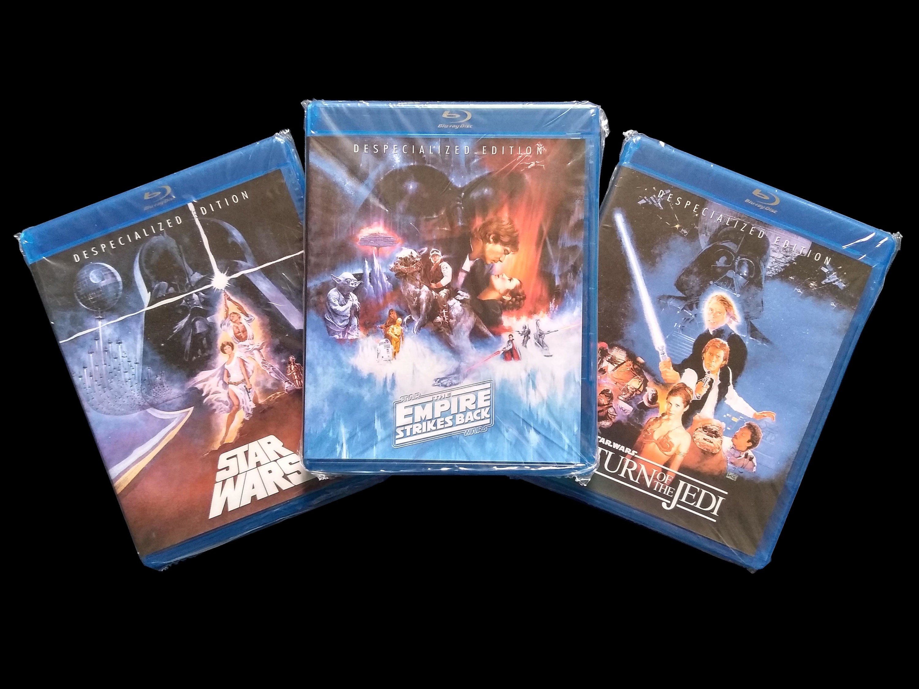 Star Wars The Despecialized Edition Blu Ray Theatrical 52 Off