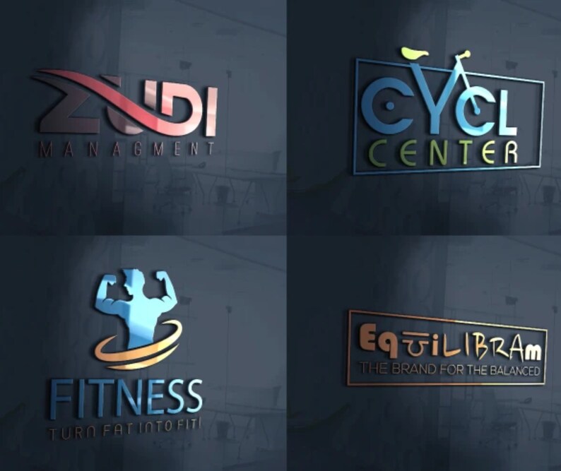 3D Premium Logo Design 3D Logo Sign 3D Business Logo - Etsy