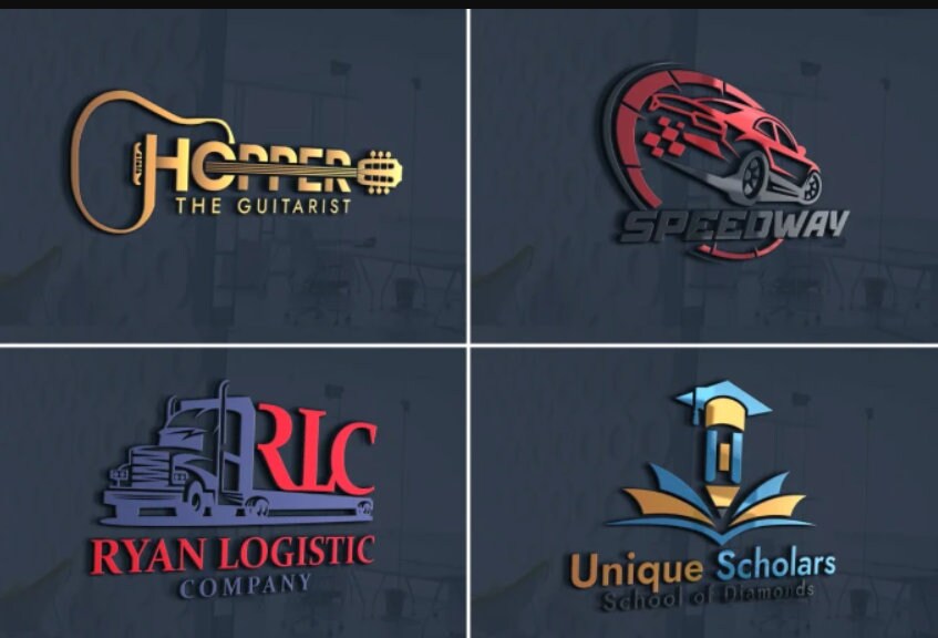 3D Premium Logo Design 3D Logo Sign 3D Business Logo - Etsy