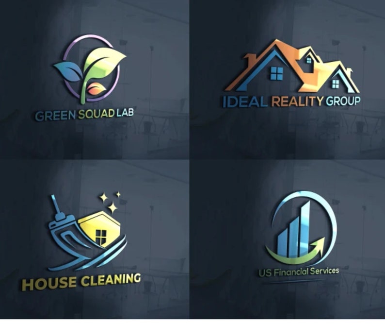 3D Business Logo Design, 3D Logo Sign, Logo Design Custom, Minimalist ...