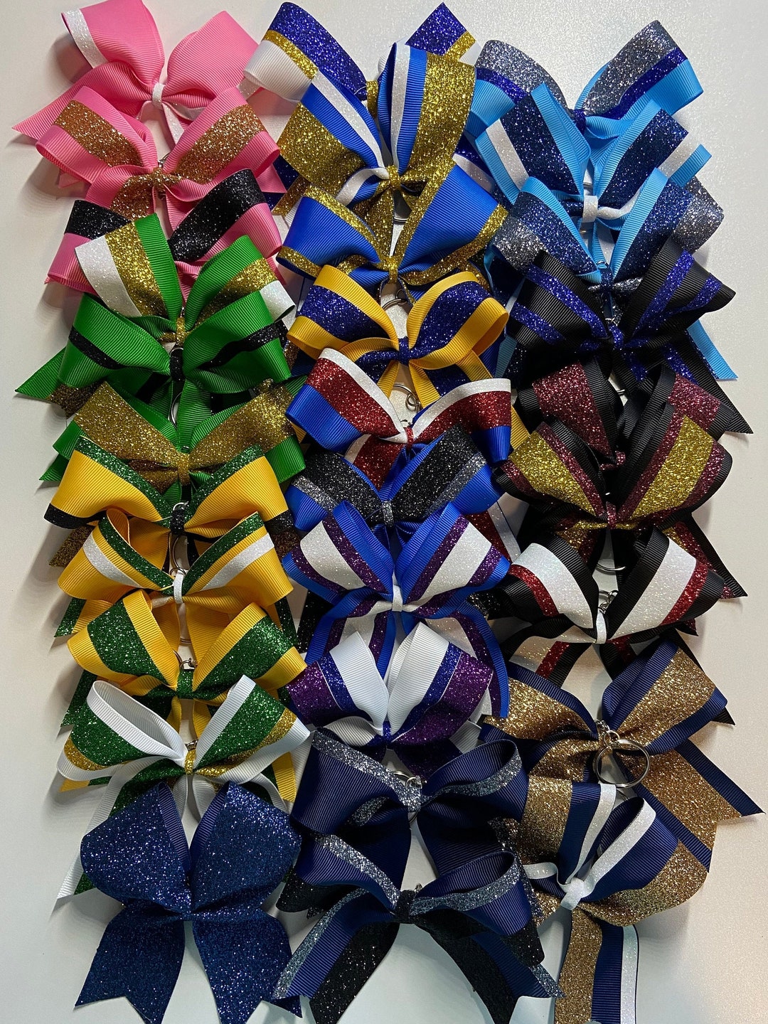 Keychain Cheer Bow - Etsy