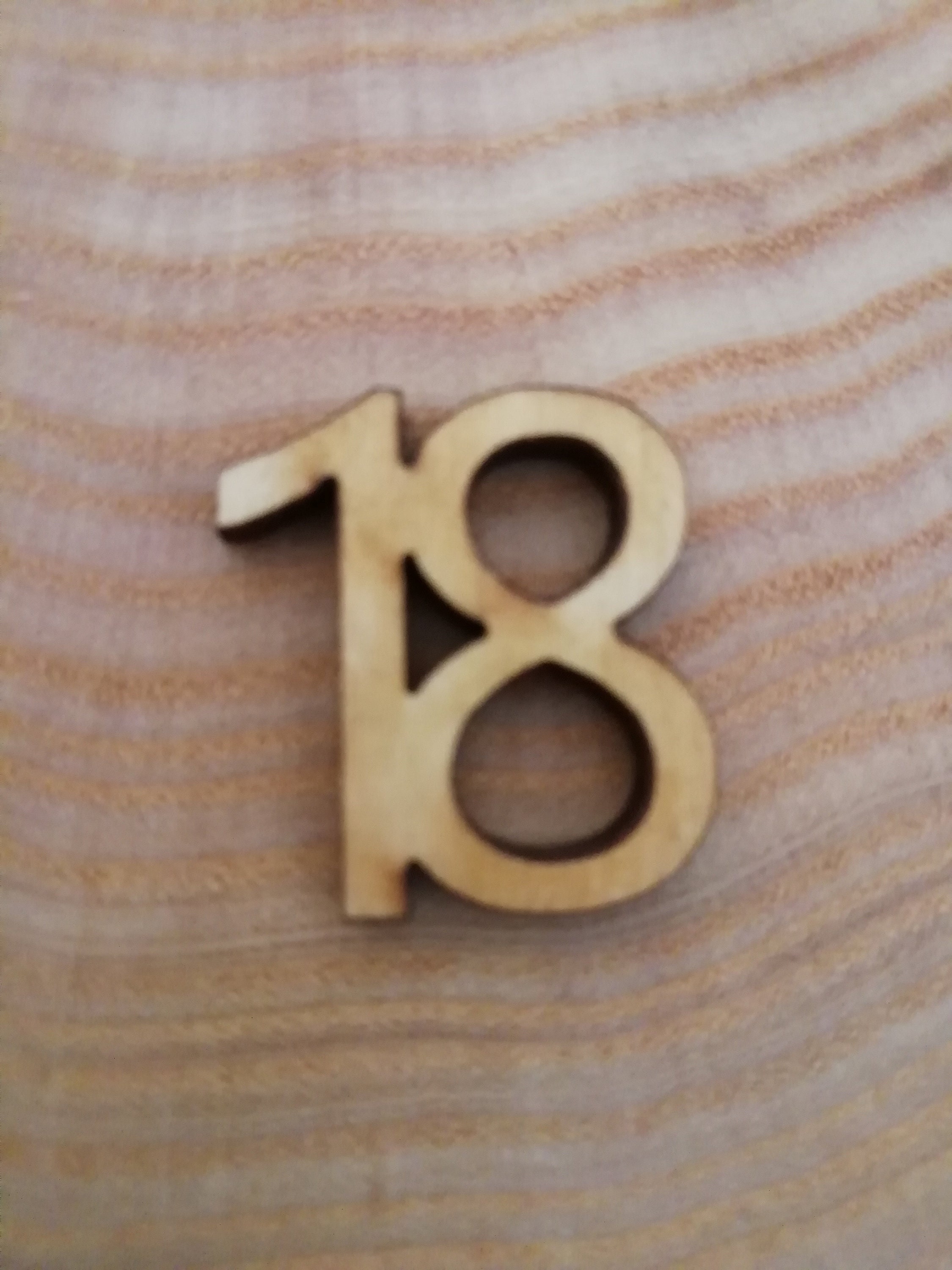 Streudeko Holz Tischdeko 18. Geburtstag - Etsy.de