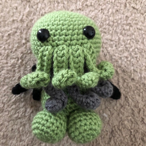 Snorthulhu Lovecraft Cthulhu Sigil Kawaii Sleepy Monster - Etsy