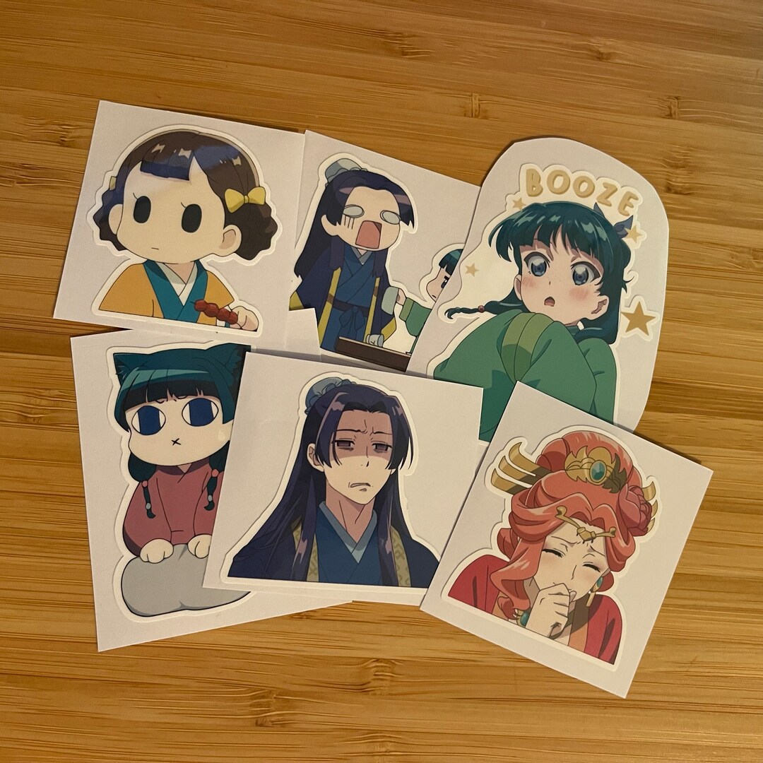 The Apothecary Diaries Sticker Set of 6 - Etsy