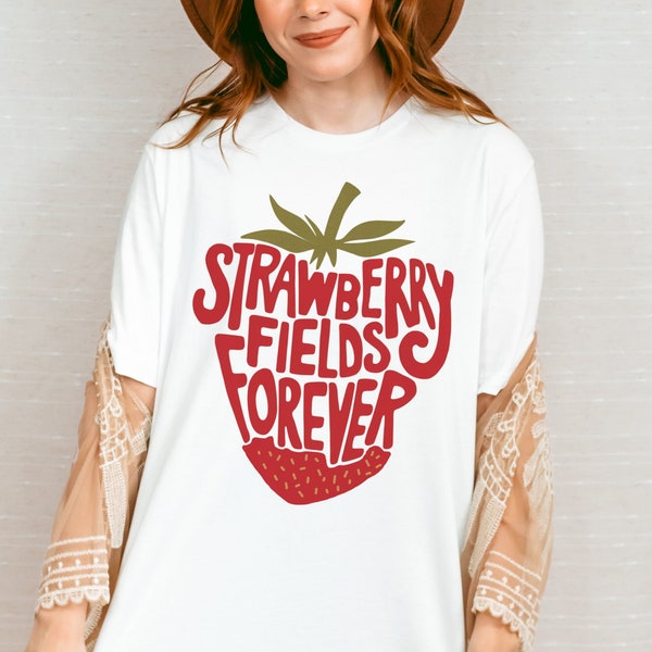 Strawberry Forever Tshirt - Etsy