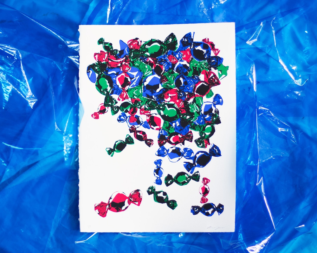 LIMITED EDITION Candy Original Screen Print With Certificate of ...