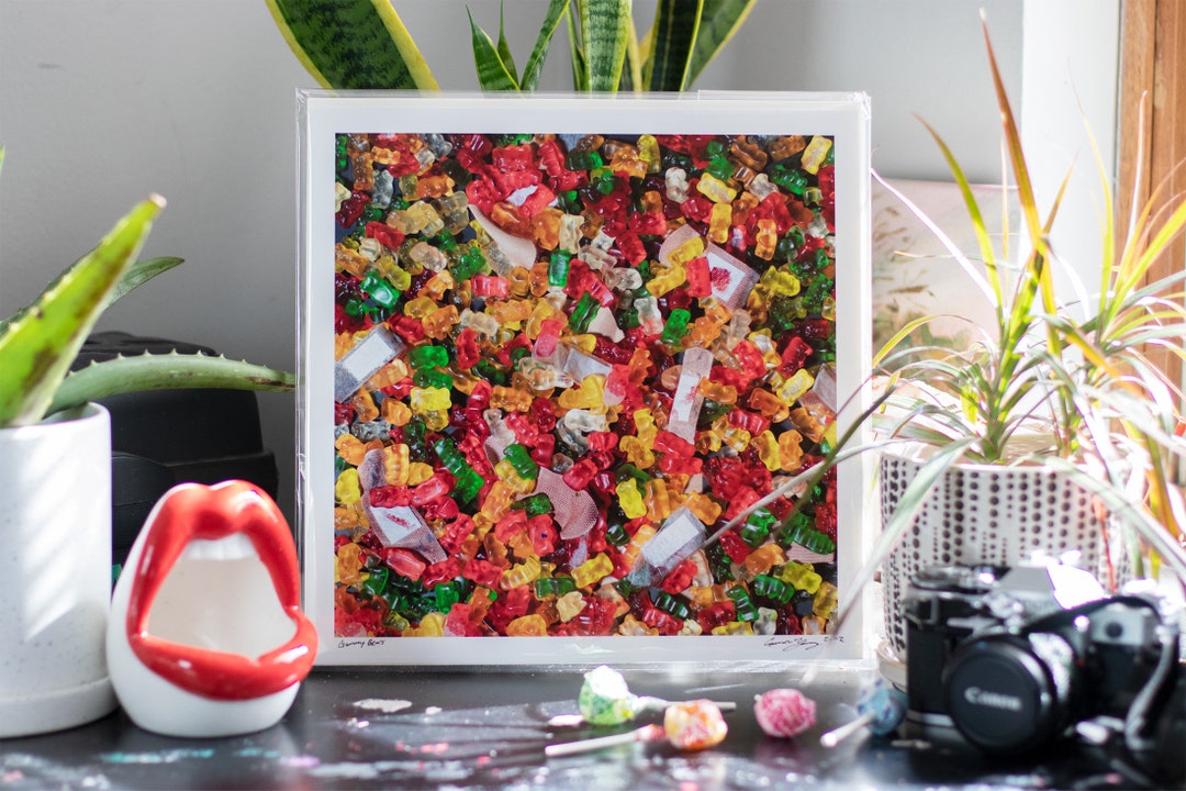 Candy Contemporary Pop Art Photography gummy Bears and Bandages ...