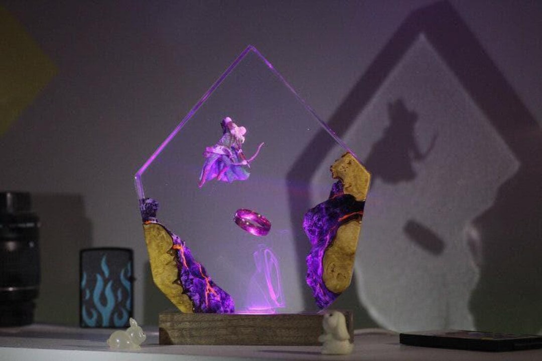 Lotr Gift, Custom Legolas, Lotr Lamp, Resin Lamp, Christmas Gifts, Gift ...