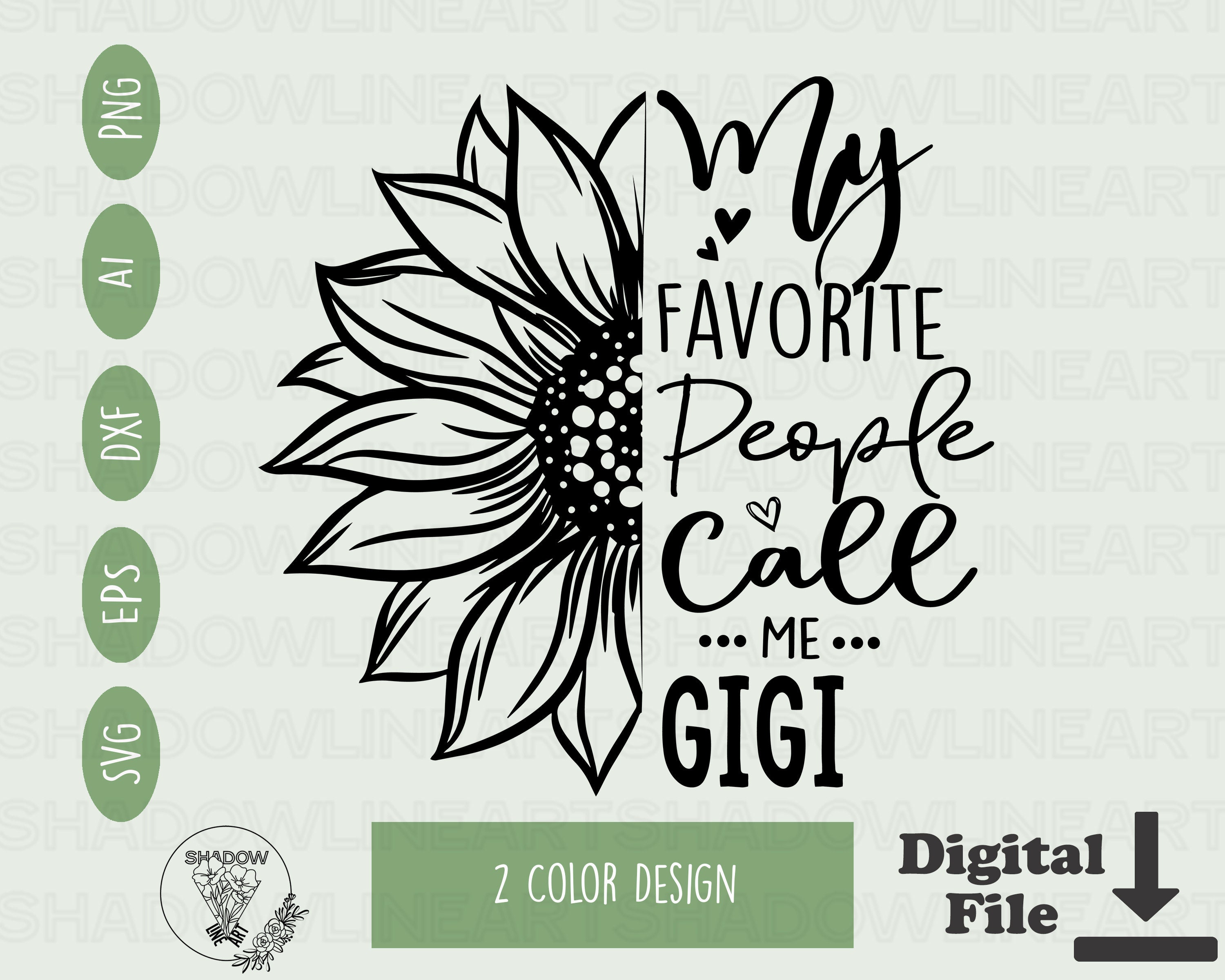 Gigi Svg Gigi Life Svg Files for Cricut New Gigi Digital - Etsy Ireland