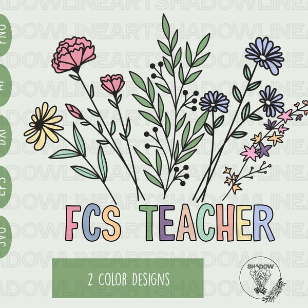 Fcs Teacher - Etsy