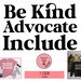 Be Kind Advocate Include Png • Special Education SVG Files for Cricut ...