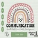Rainbow Communication Png Svg Speech Therapy Appreciation Png ...