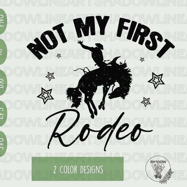 My First Rodeo Svg - Etsy