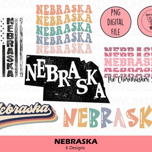 Nebraska Bundle Png, Nebraska Retro Png,nebraska State Png,nebraska ...