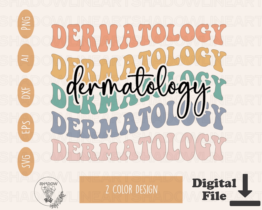Dermatology Svg Dermatologist Svg Files for Cricut Dermatology Png for ...