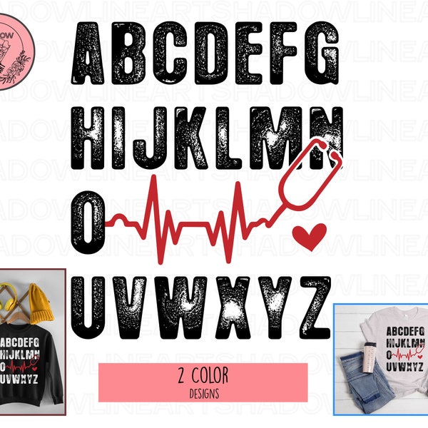 Nurse Alphabet Letters - Etsy
